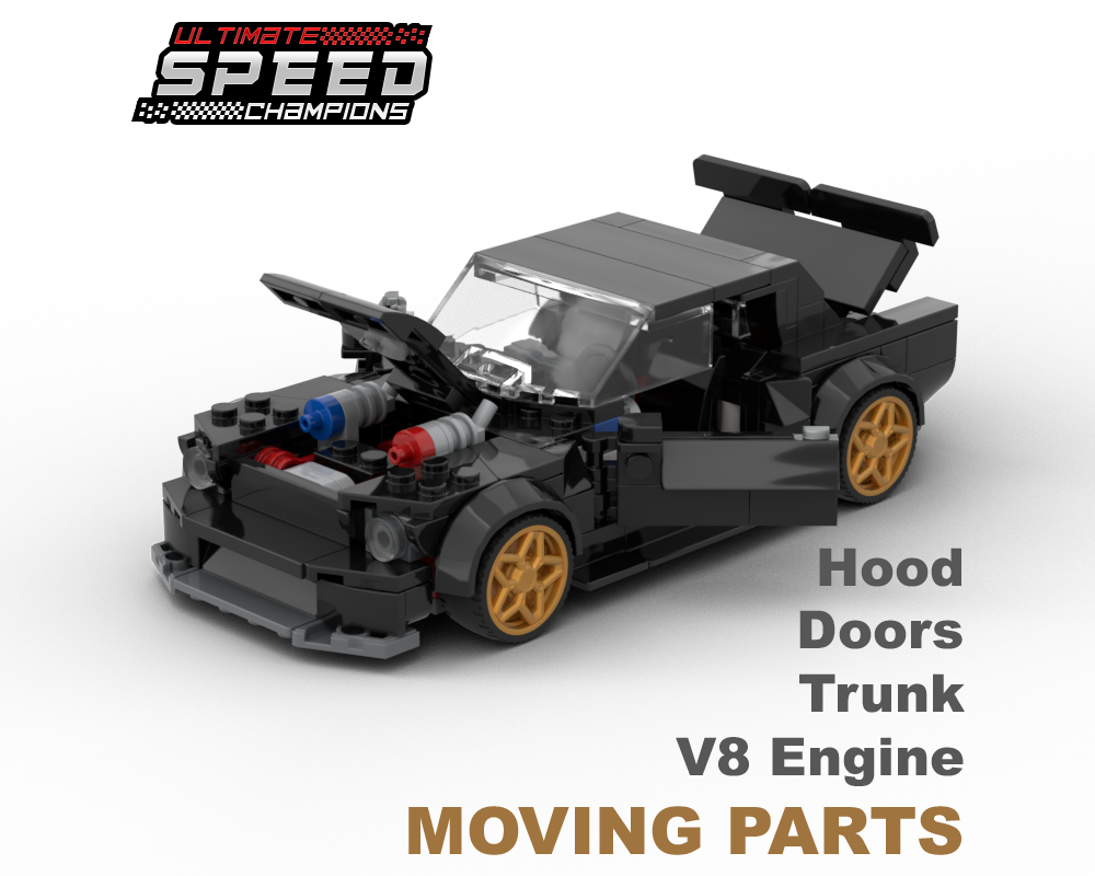 LEGO MOC-266357 ULTIMATE Ken Block's '65 Ford Mustang Hoonicorn V2 by ...