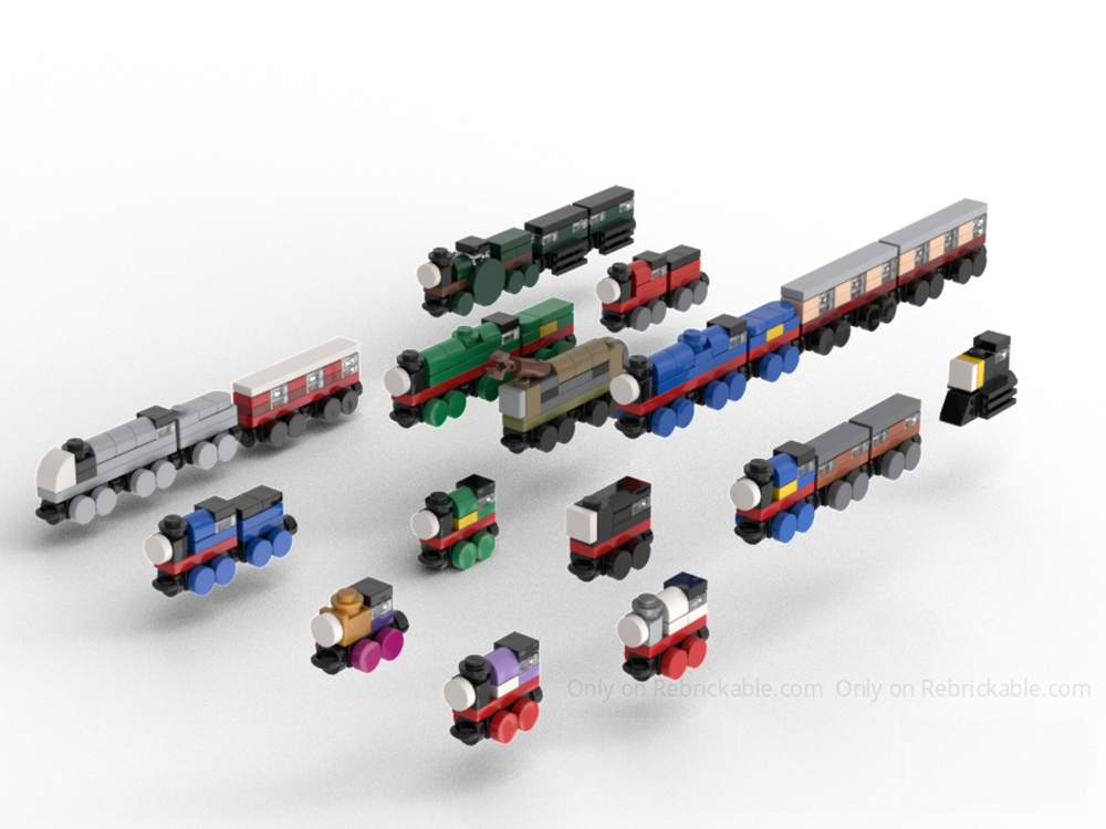 LEGO MOC-266518 Mini Thomas and Friends by teachbricks | Rebrickable ...