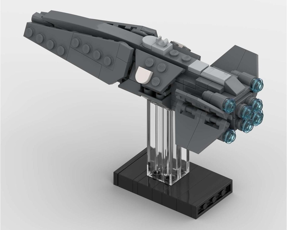 LEGO MOC-266550 UNSC Halberd-class destroyer by Mechael | Rebrickable ...