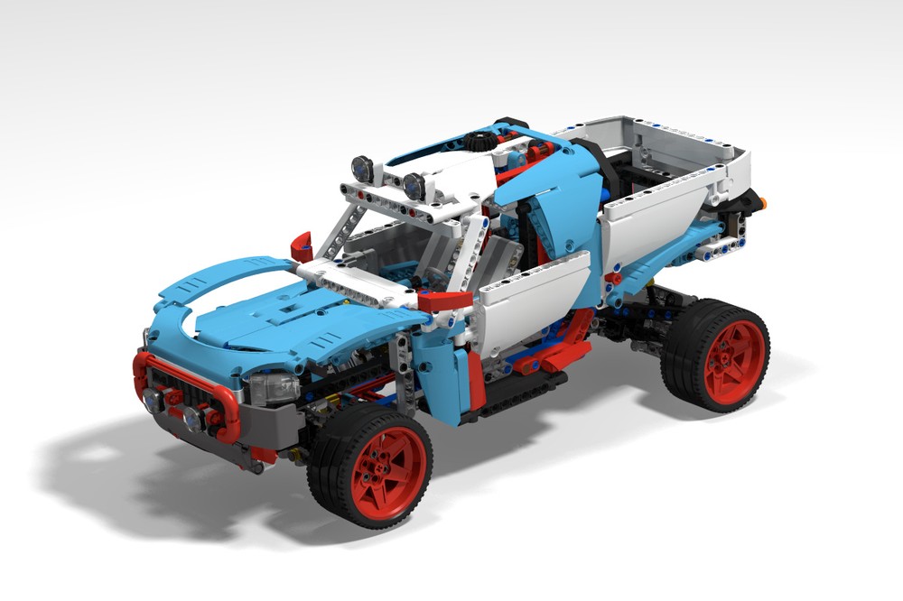 LEGO MOC 42077 Offroad Pickup by jorah | Rebrickable - Build with LEGO