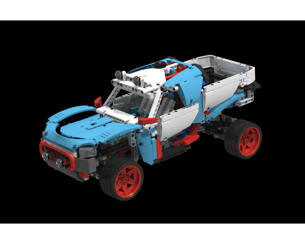 LEGO MOC 42077 Offroad Pickup by jorah | Rebrickable - Build with LEGO