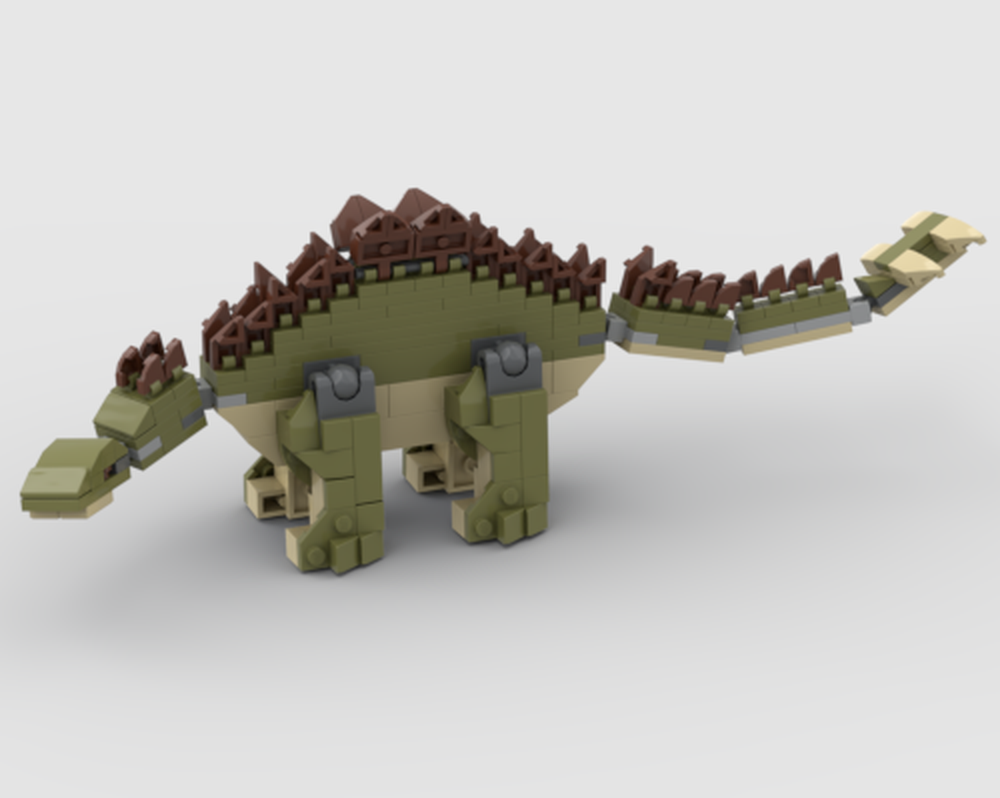 LEGO MOC-266656 Stegosaurus by ethanunboxed | Rebrickable - Build with LEGO
