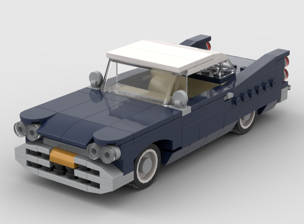 LEGO MOC-266795 1959 desoto firesweep by EBbuilds | Rebrickable - Build ...