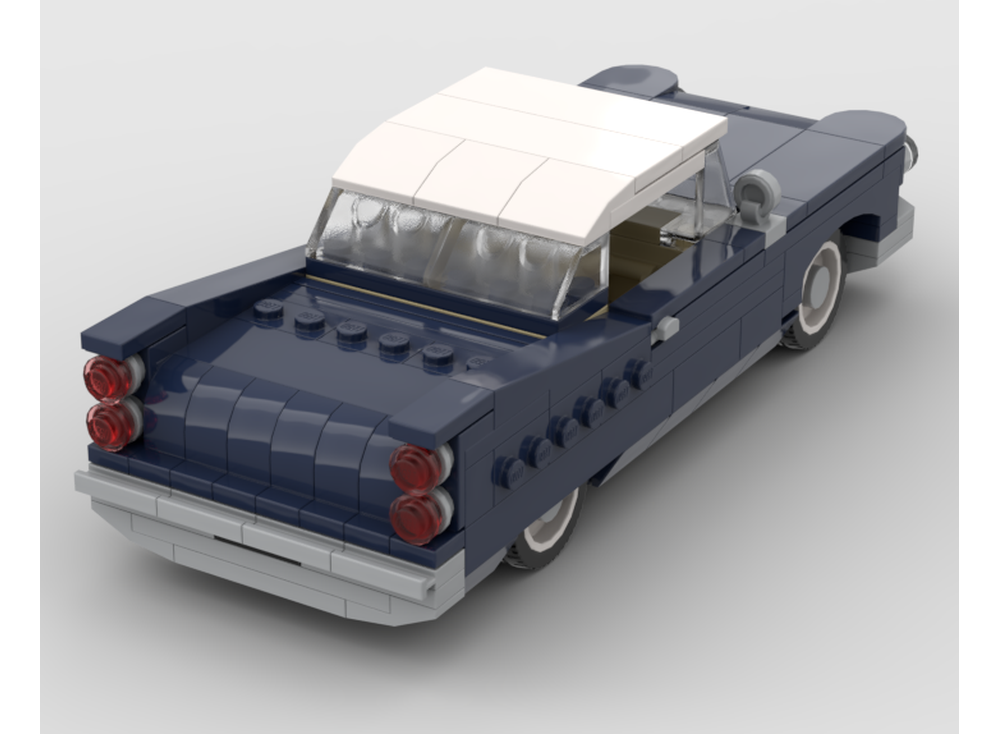 LEGO MOC-266795 1959 desoto firesweep by EBbuilds | Rebrickable - Build ...