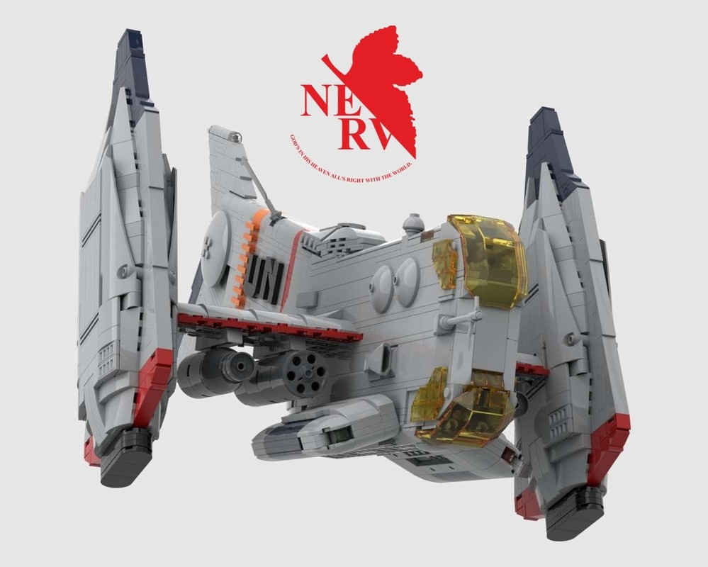 LEGO MOC-266806 Evangelion YAGR-3B Close Air Support VTOL Aircraft by ...