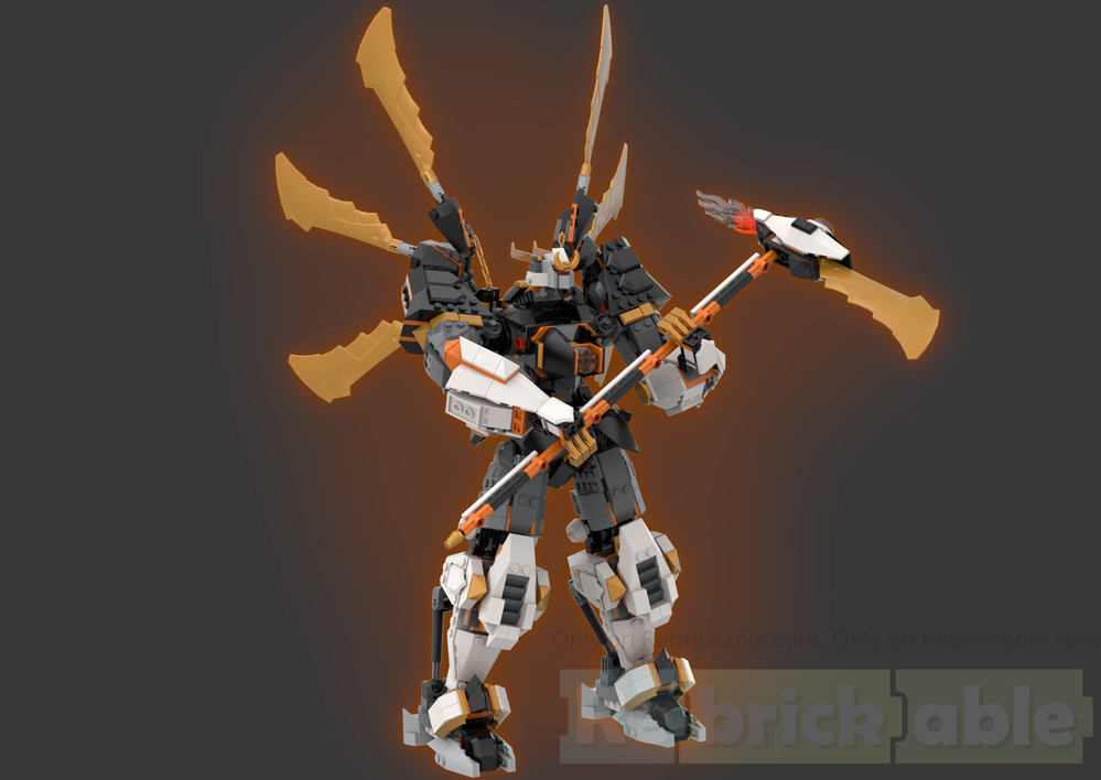 LEGO MOC-266871 Cole's Titan Dragon Mech Upgrade - Ninjago by ...