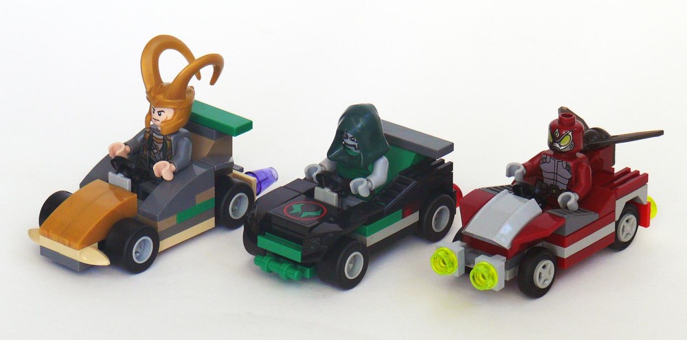 LEGO MOC Marvel Villains Racers 1 by Oky | Rebrickable - Build with LEGO