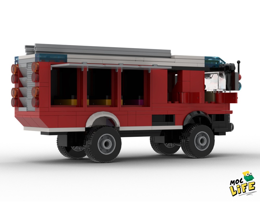 LEGO MOC MAN Pumper Berlin Feuerwehr by MocLife | Rebrickable - Build ...