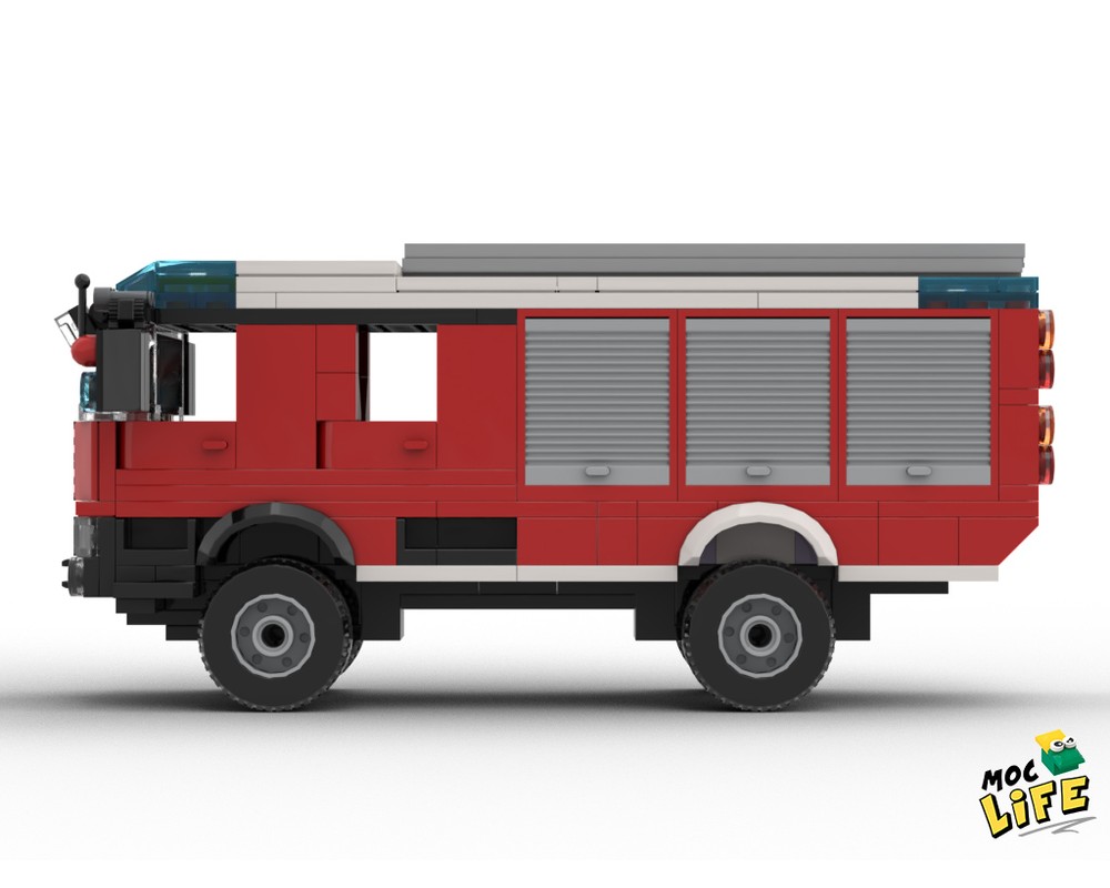 LEGO MOC MAN Pumper Berlin Feuerwehr by MocLife | Rebrickable - Build ...
