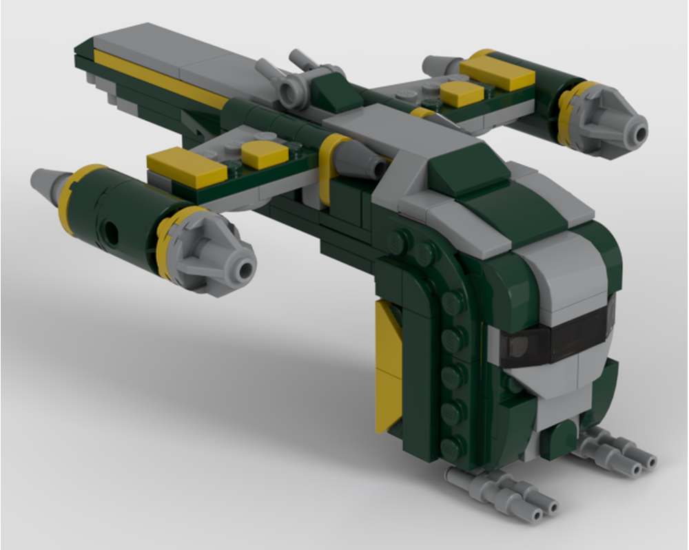 LEGO MOC-266935 Mini Bounty Hunter Gunship by BalintV | Rebrickable ...