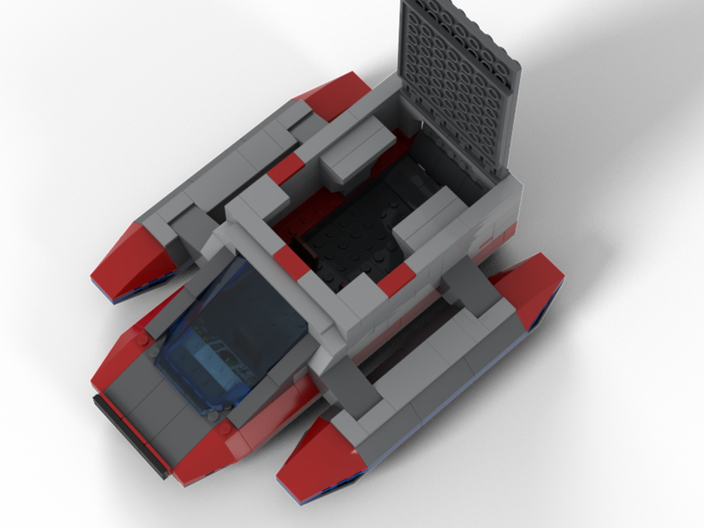 LEGO MOC Star Trek Shuttle Craft by Acetexan | Rebrickable - Build with ...