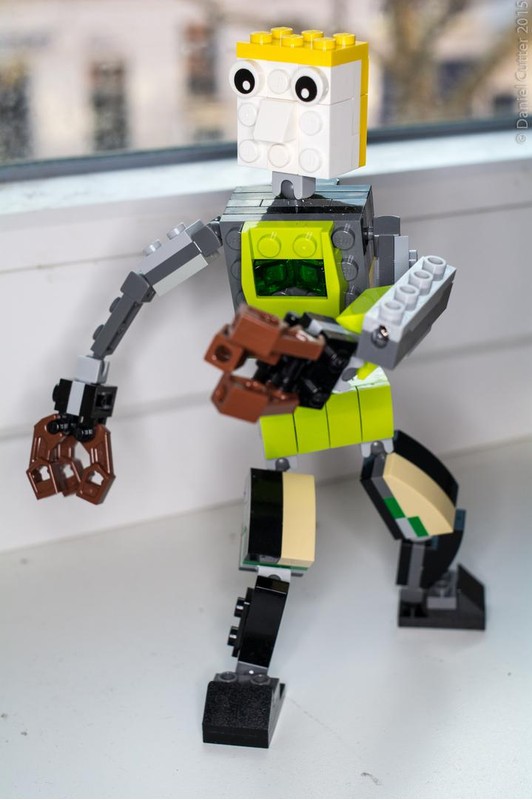 LEGO MOC Mixel Based Humanoid Figure by dcutter | Rebrickable - Build ...