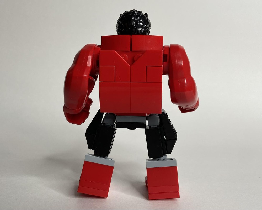 LEGO MOC-267037 Big Red Superhero Monster MOC (Can't use copyright name ...