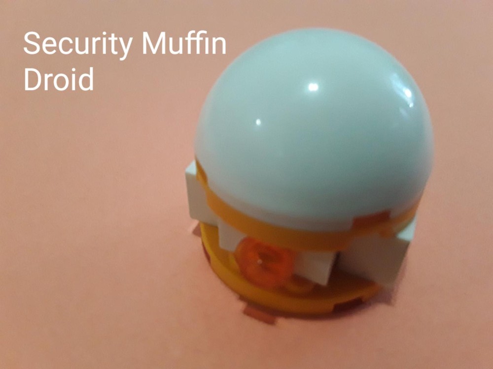 LEGO MOC Security Muffin Droid by Noob Builds Lego | Rebrickable ...