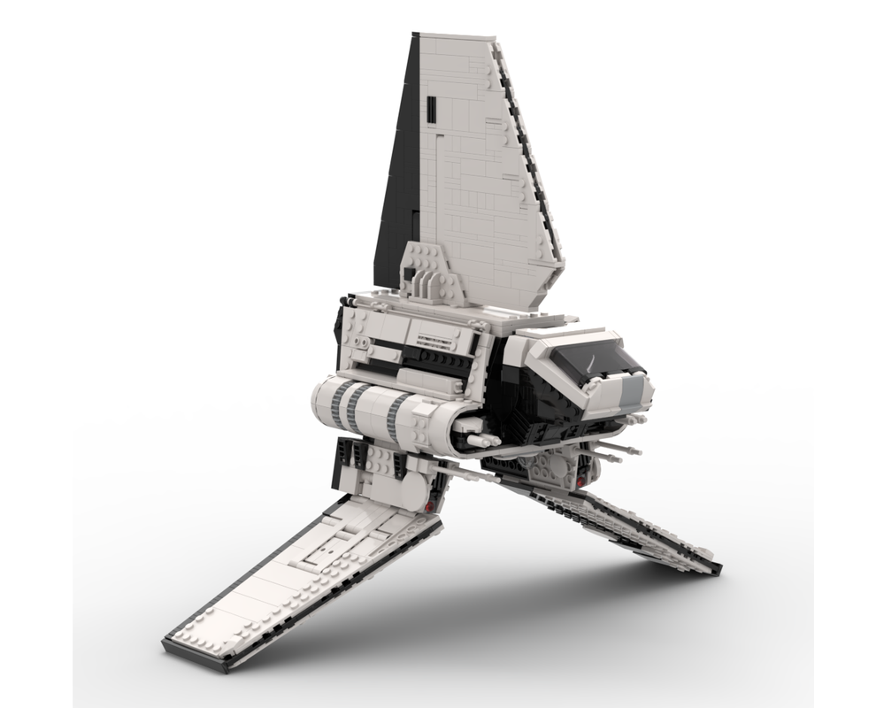 LEGO MOC-267421 ISB Shuttle - 75495 Imperial Lambda modification by ...