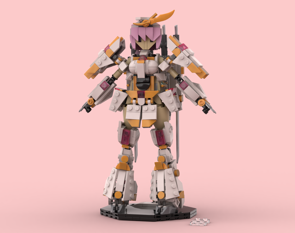 LEGO MOC-268035 Frame Arms Girl MAGATSUKI [KIKKA] Grande Scale (1/6 ...