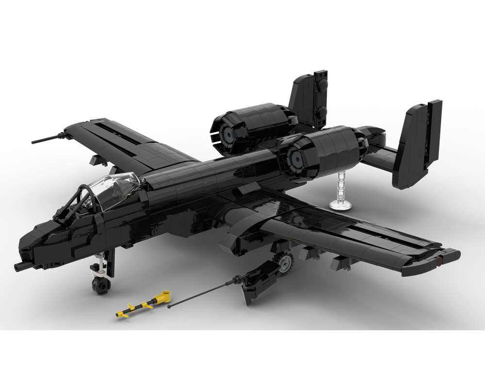 LEGO MOC A-10 Warthog by AsgardianStudio | Rebrickable - Build with LEGO