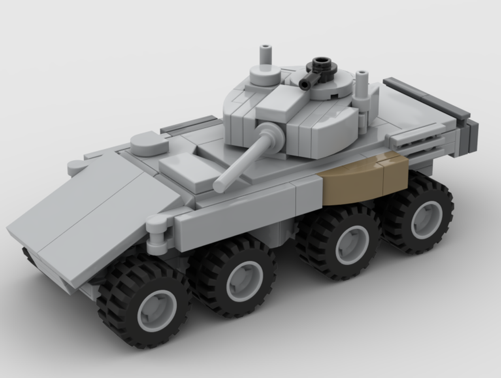 LEGO MOC-268283 Micro NZLAV by ItsATrapBricks | Rebrickable - Build ...