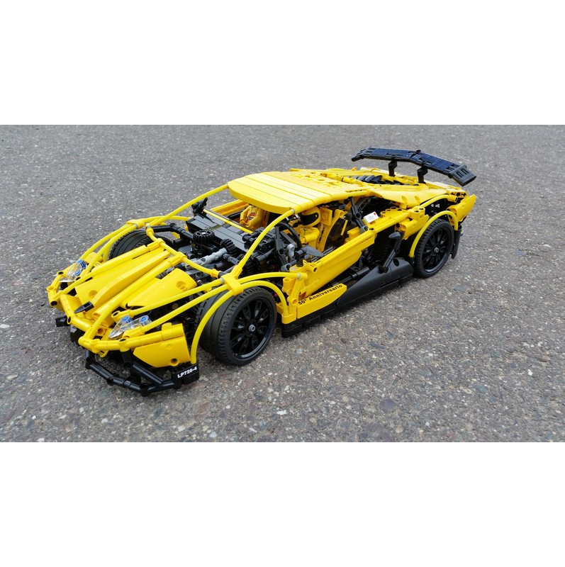 LEGO MOC Lamborghini Aventador LP 720-4 50° Anniversario by Stefan ...