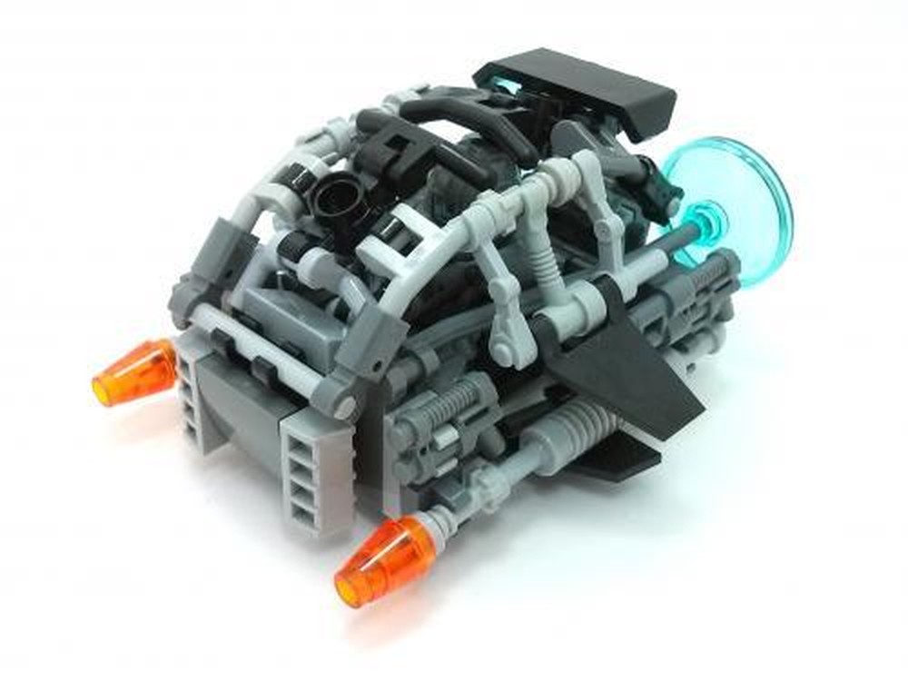 Lego Moc Spaceship By Msx Rebrickable Build With Lego