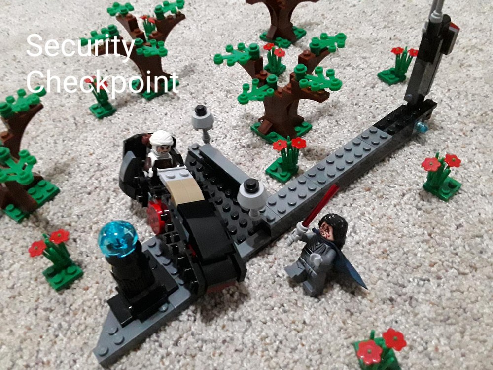 LEGO MOC Security Checkpoint by Noob Builds Lego | Rebrickable - Build ...