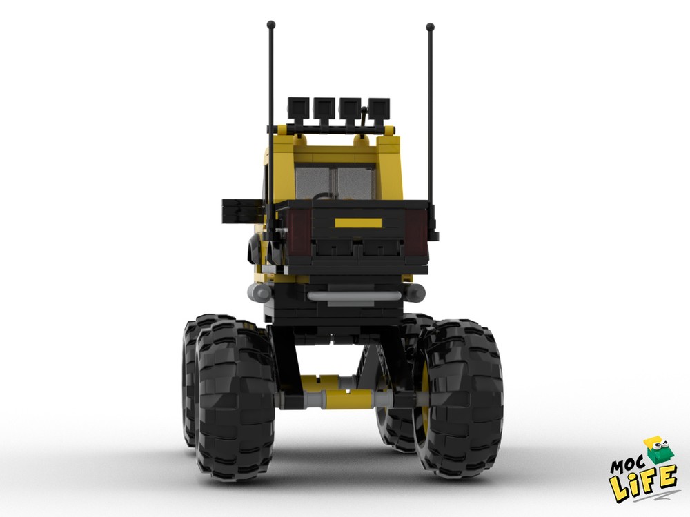 LEGO MOC-26916 Chevrolet Silverado 1500 monster truck by MocLife ...