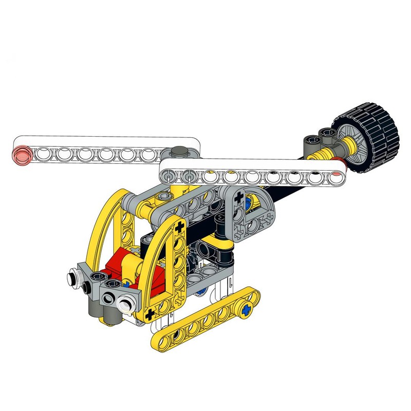 LEGO MOC 42031 Helicopter by Keep On Bricking | Rebrickable - Build ...