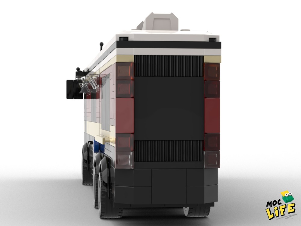 LEGO MOC Coach bus (RV version) by MocLife | Rebrickable - Build with LEGO