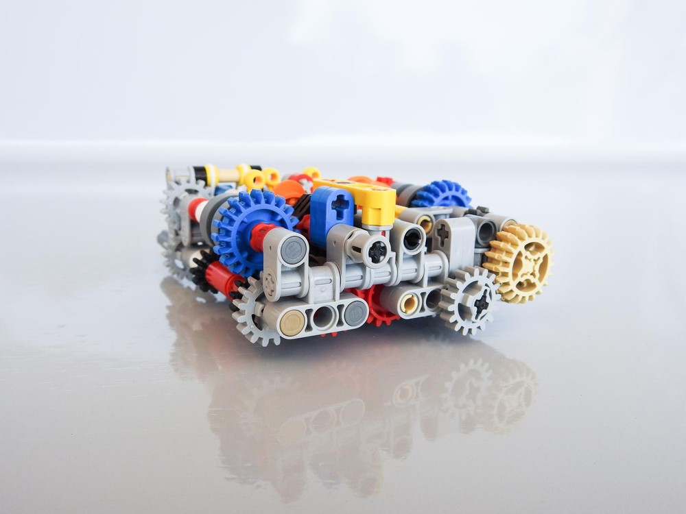 Lego Moc Compact 8 Speed Sequential Gearbox By Anto Rebrickable Build With Lego