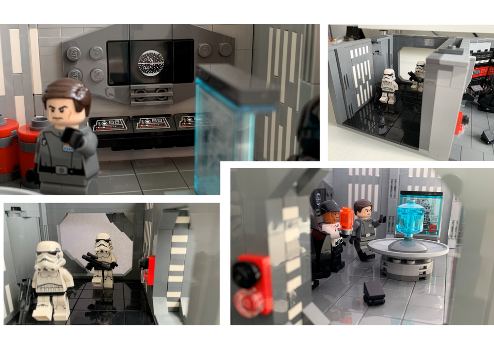 LEGO MOC Death Star Control Room with Hallway MOC by thecreatorrmocs ...