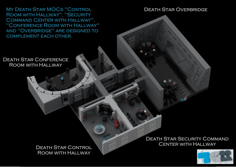 LEGO MOC Death Star Control Room with Hallway MOC by thecreatorrmocs ...
