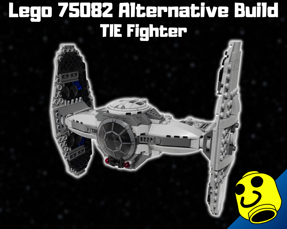 LEGO MOC TIE Fighter by Noob Builds Lego | Rebrickable - Build with LEGO