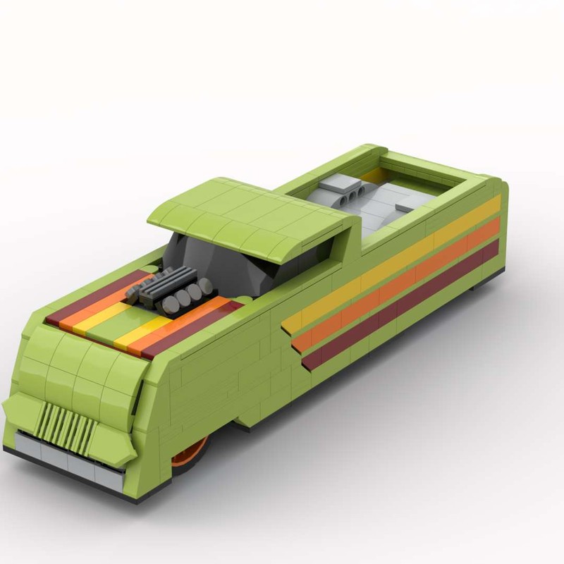 LEGO MOC Chevy Luv with FREE instructions by kkoene | Rebrickable ...