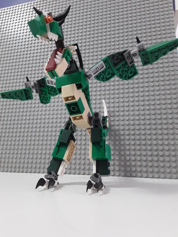 LEGO MOC 31058 - Wyvern by LegoOri | Rebrickable - Build with LEGO