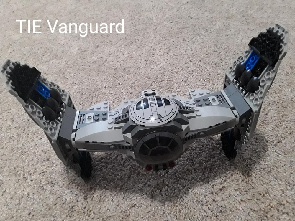 Lego Moc Tie Vanguard By Noob Builds Lego Rebrickable Build With Lego