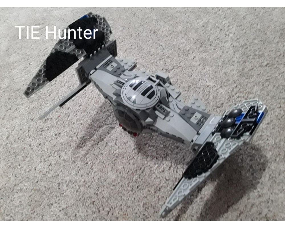 LEGO MOC TIE Hunter by Noob Builds Lego | Rebrickable - Build with LEGO