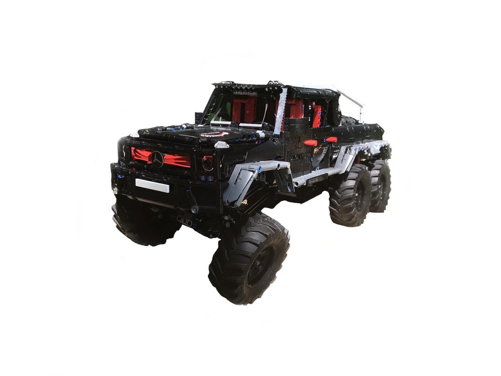 LEGO MOC Mercedes-Benz G-classe 6x6 by OleJka | Rebrickable - Build ...
