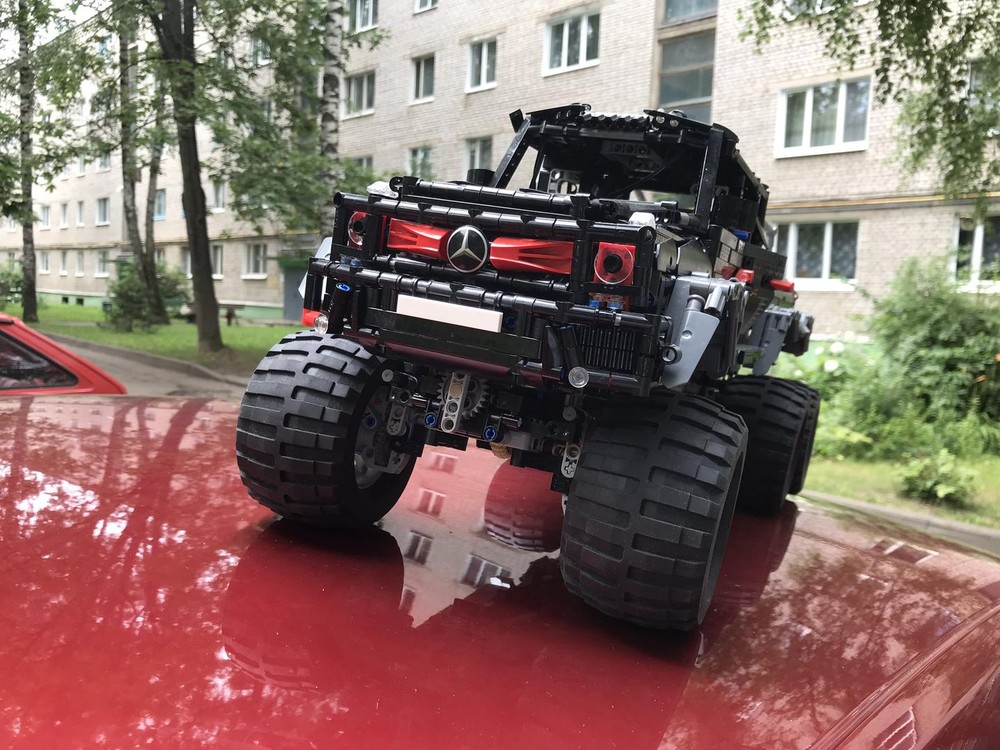 LEGO MOC Mercedes-Benz G-classe 6x6 by OleJka | Rebrickable - Build ...