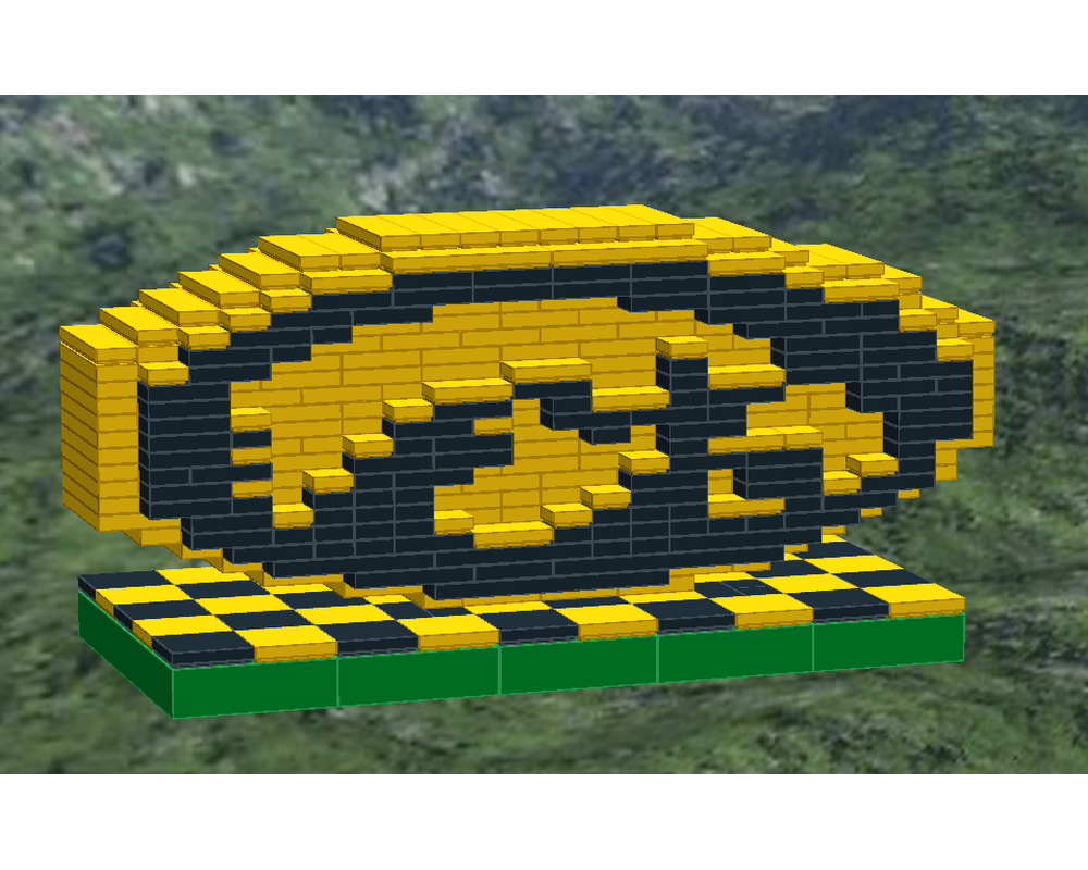 LEGO MOC Iowa Hawkeye Logo small by Brandonotto | Rebrickable - Build ...