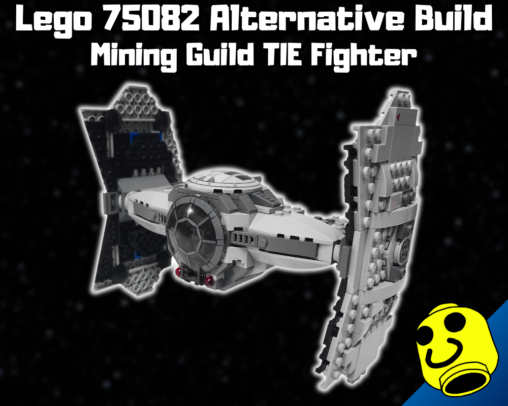 Lego Moc Mining Guild Tie Fighter By Noob Builds Lego Rebrickable