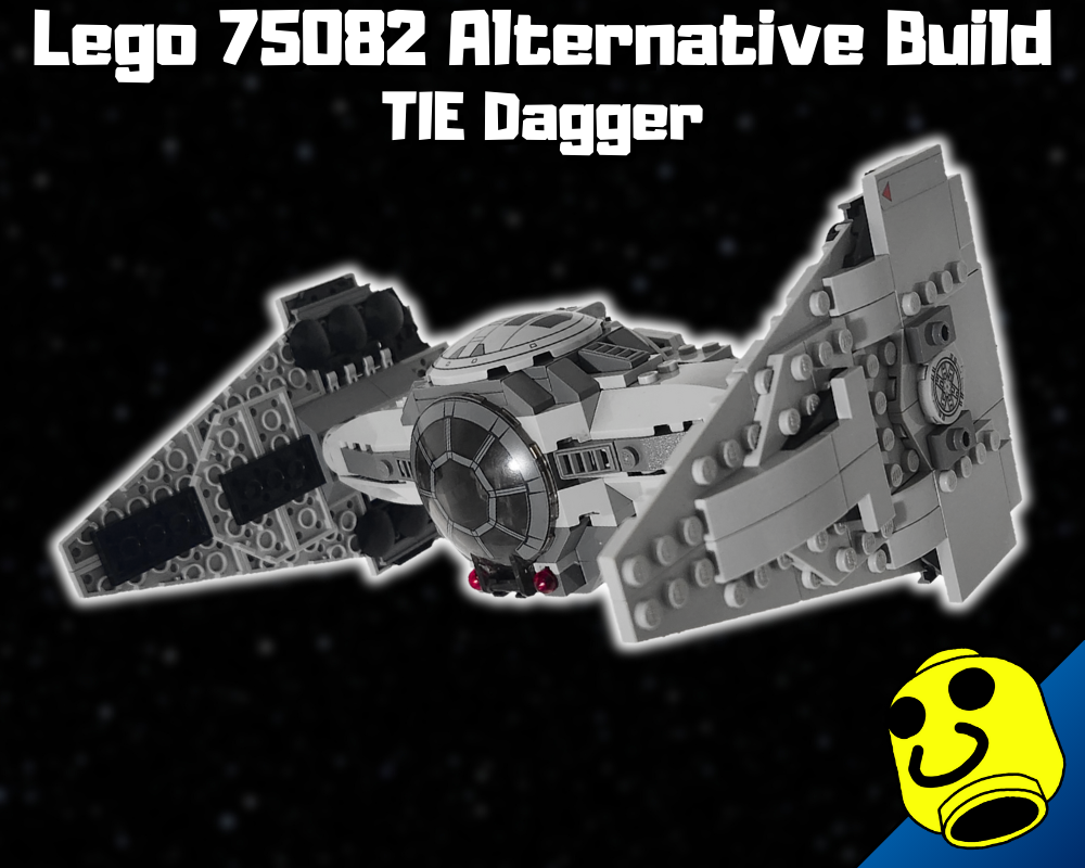 LEGO MOC TIE Dagger by Noob Builds Lego | Rebrickable - Build with LEGO