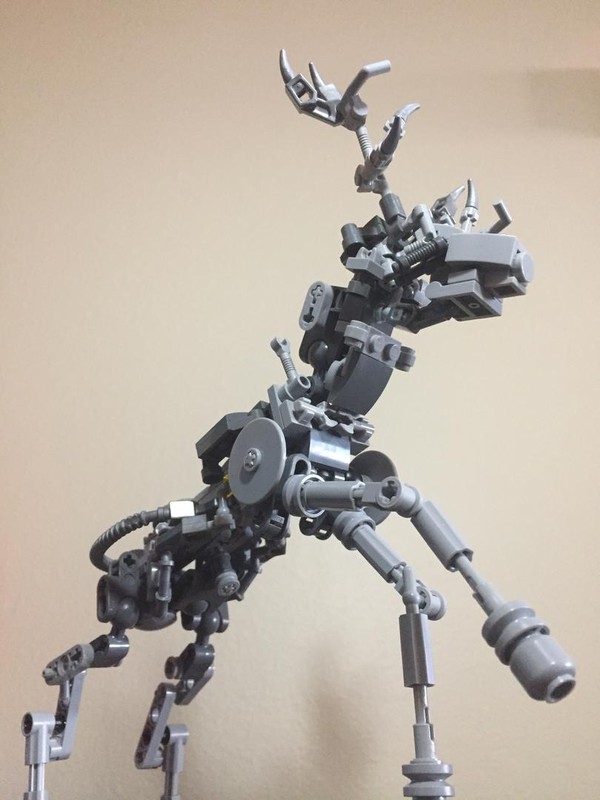 LEGO MOC Mechanical Stag by kameroon | Rebrickable - Build with LEGO
