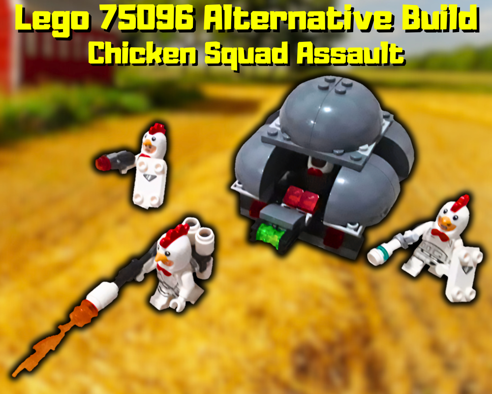 LEGO MOC Chicken Squad Assault by Noob Builds Lego | Rebrickable ...