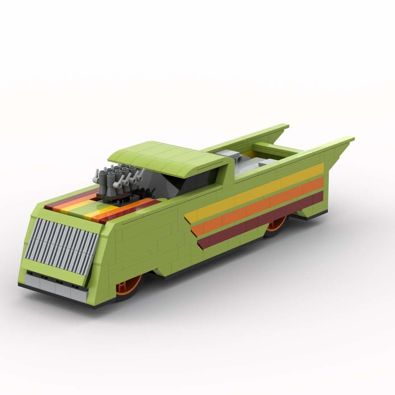 LEGO MOC Chevy Luv 2.0 by kkoene | Rebrickable - Build with LEGO