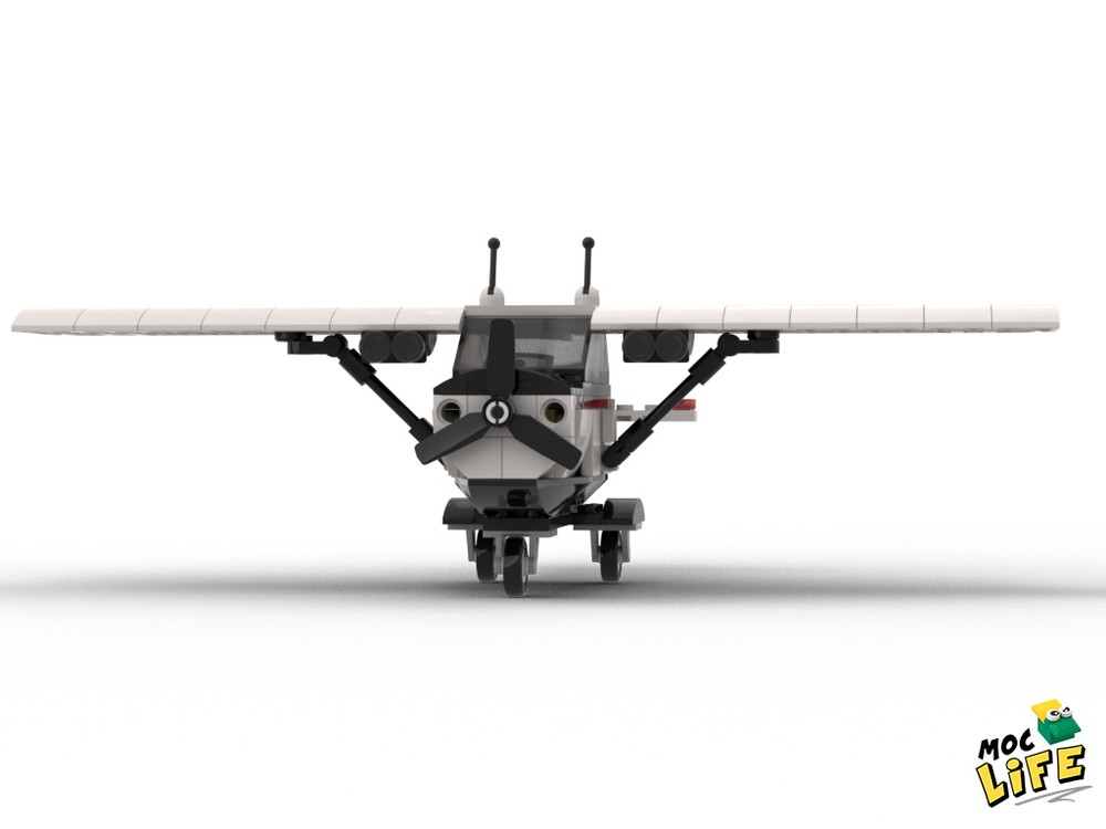 LEGO MOC Cessna 172 by MocLife | Rebrickable - Build with LEGO