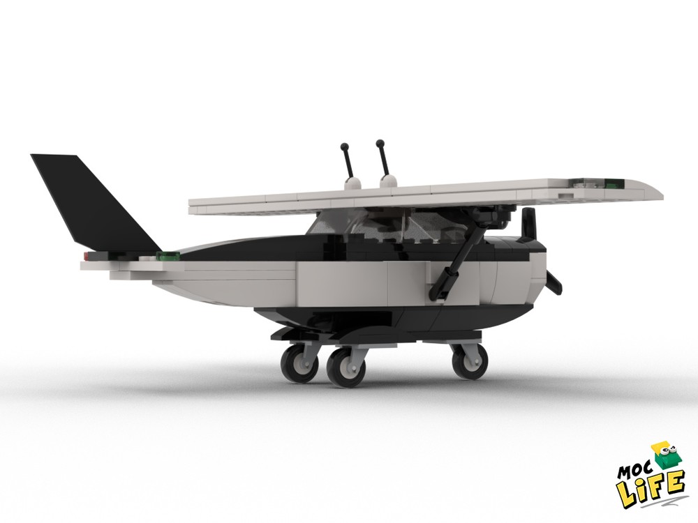 LEGO MOC Cessna 172 by MocLife | Rebrickable - Build with LEGO