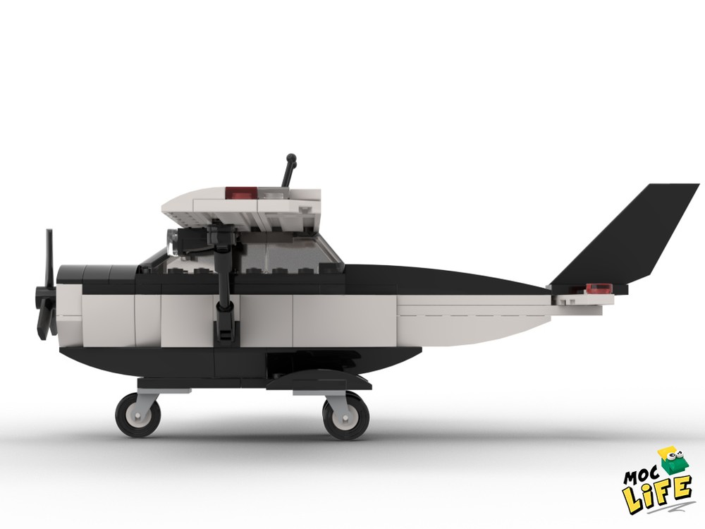 LEGO MOC Cessna 172 by MocLife | Rebrickable - Build with LEGO