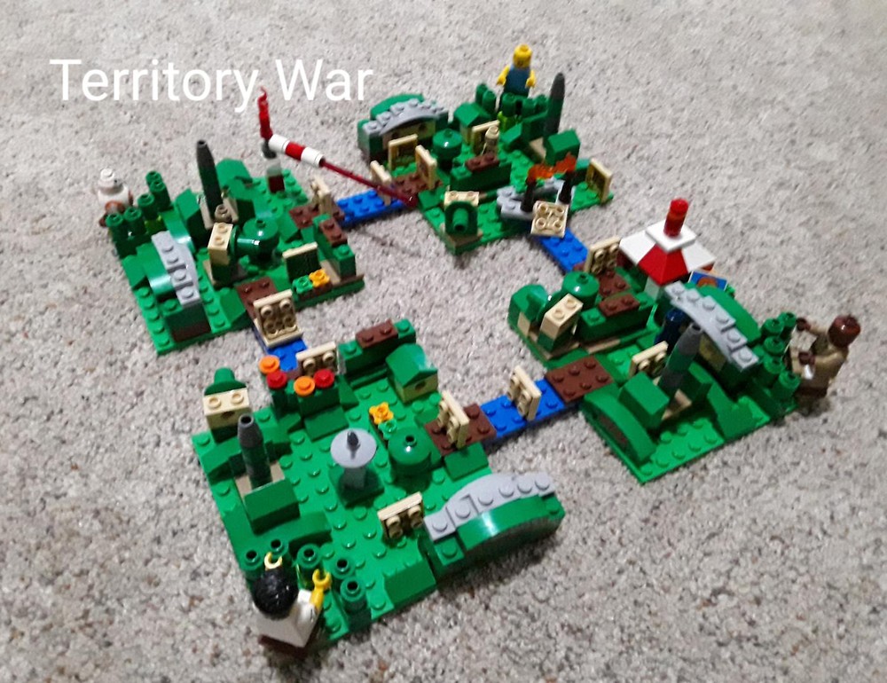 LEGO MOC Territory War by Noob Builds Lego | Rebrickable - Build with LEGO