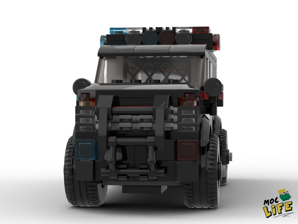 LEGO MOC GMC Yukon police by MocLife | Rebrickable - Build with LEGO