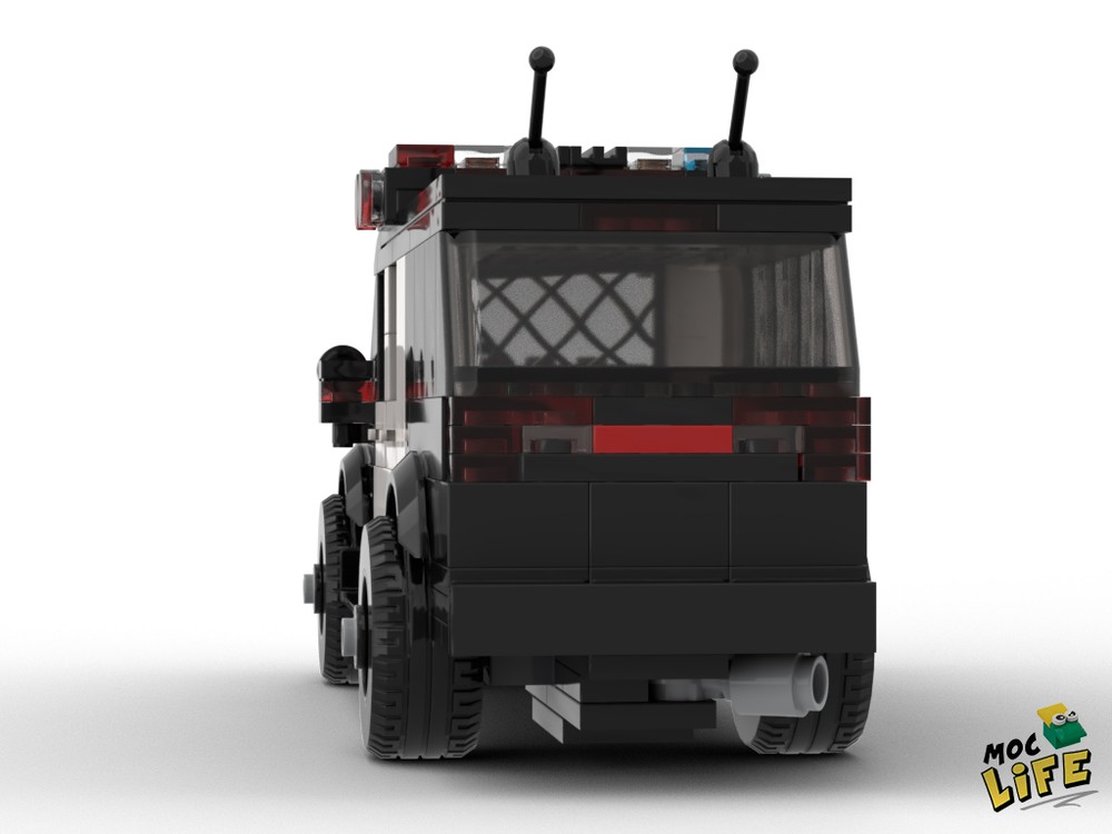 LEGO MOC GMC Yukon police by MocLife | Rebrickable - Build with LEGO
